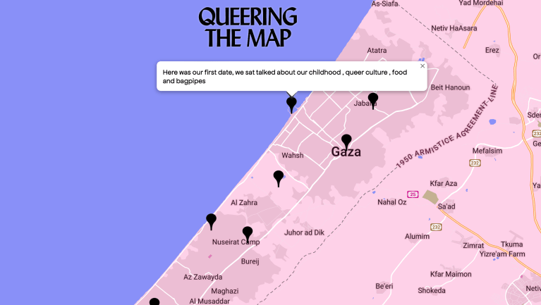 Gaza: ‘Queering the Map’ revela mensagens de amor, perda e resistência ...